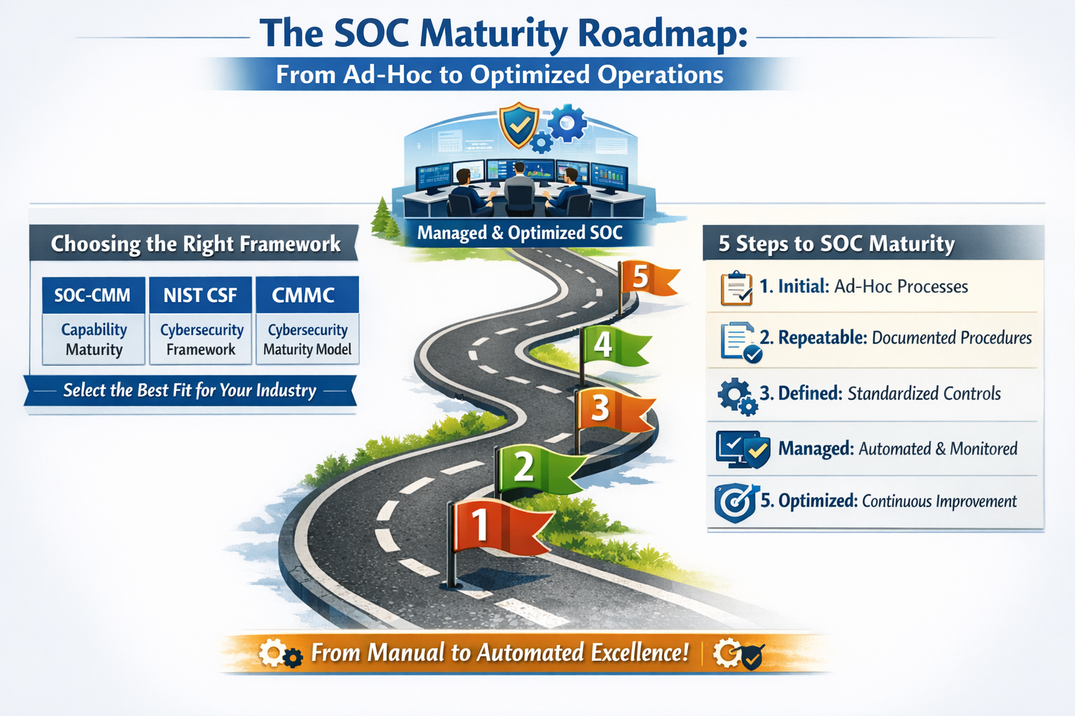 The SOC Maturity Roadmap: A 5-Step Blueprint for Scaling from Ad-Hoc to ...
